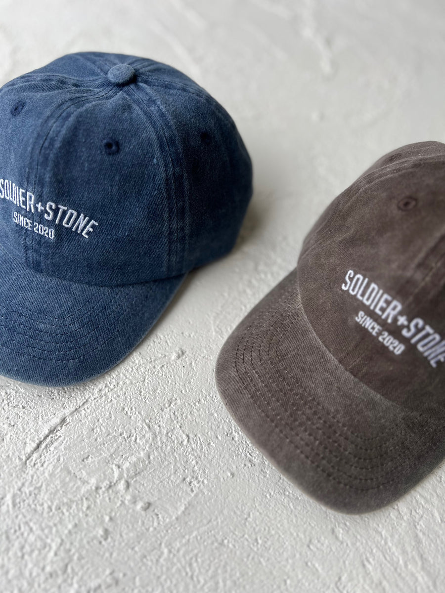 Blue Kids Cap – Soldier+Stone