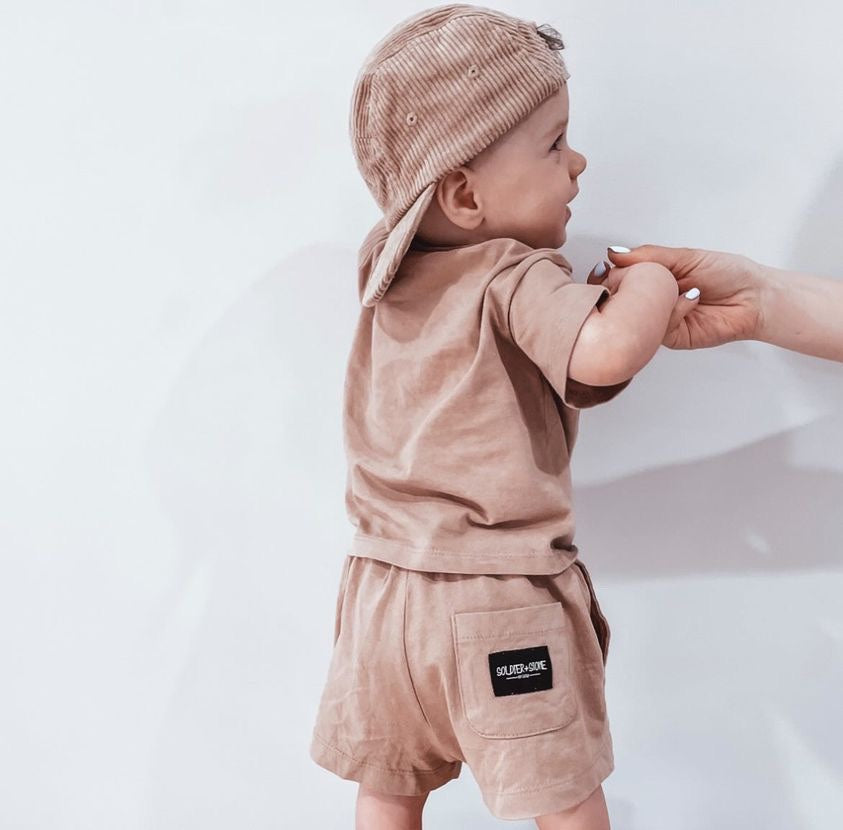 Little Jetty Tee: Dark Cinnamon – Soldier+Stone